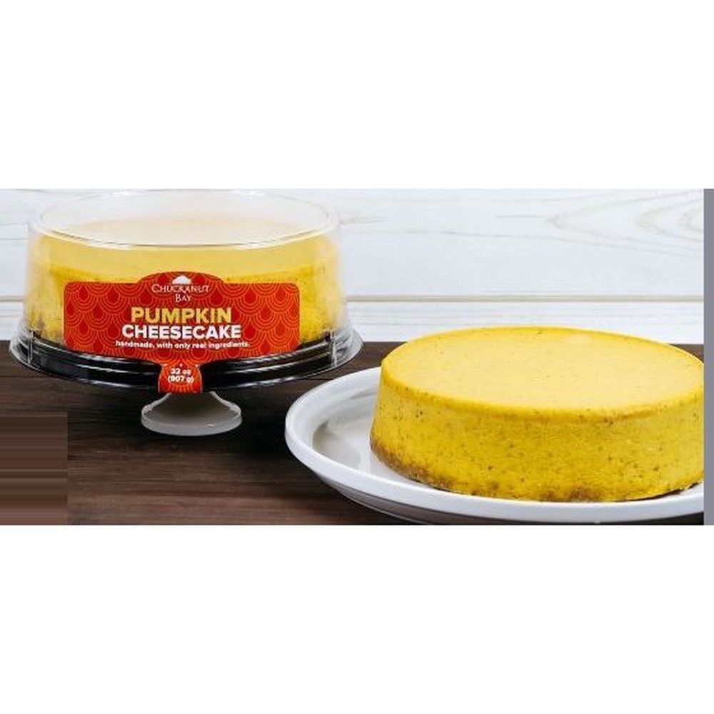 Chuckanut Bay 7 inch Pumpkin Cheesecake, 32 Ounce -- 6 per case