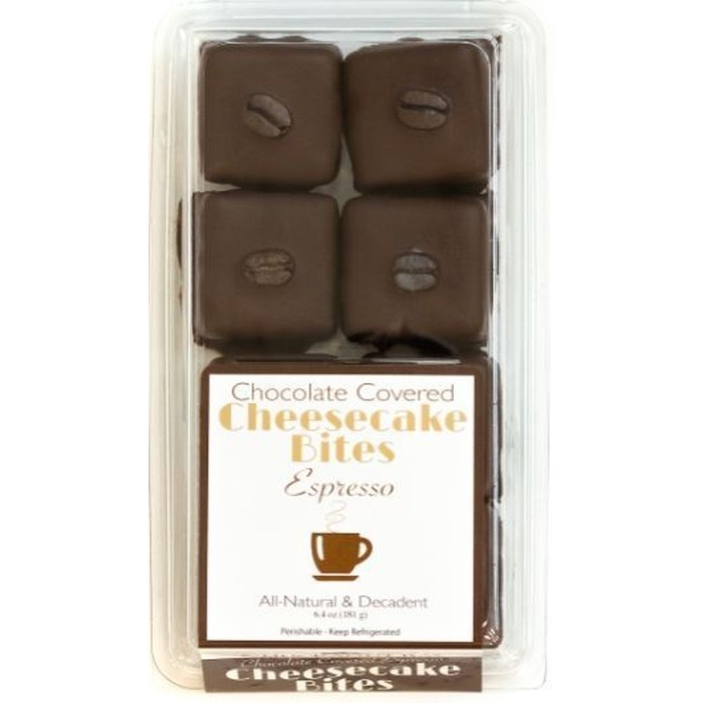 Chuckanut Bay Espresso Chocolate Covered Cheesecake Bites, 6.4 Ounce ...