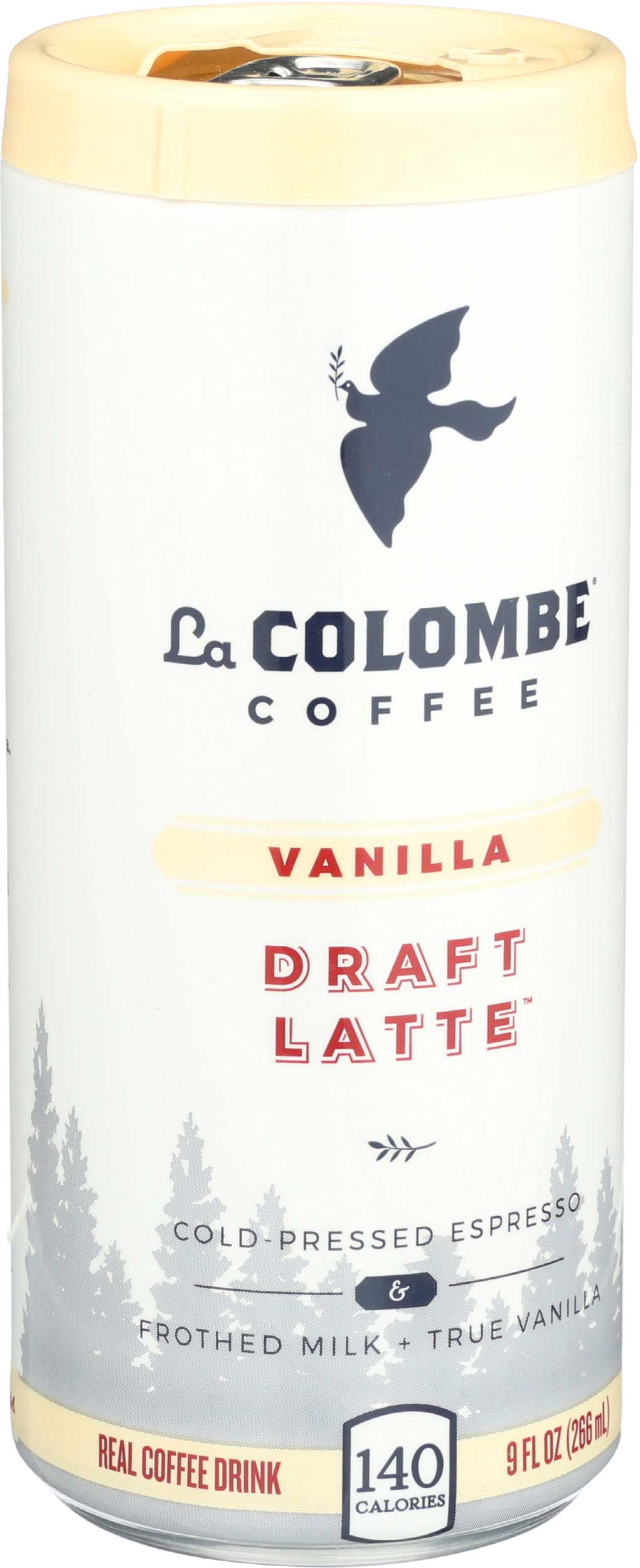 La Colombe Draft Latte Vanilla Cold Pressed Espresso Coffee, 9 Fluid ...