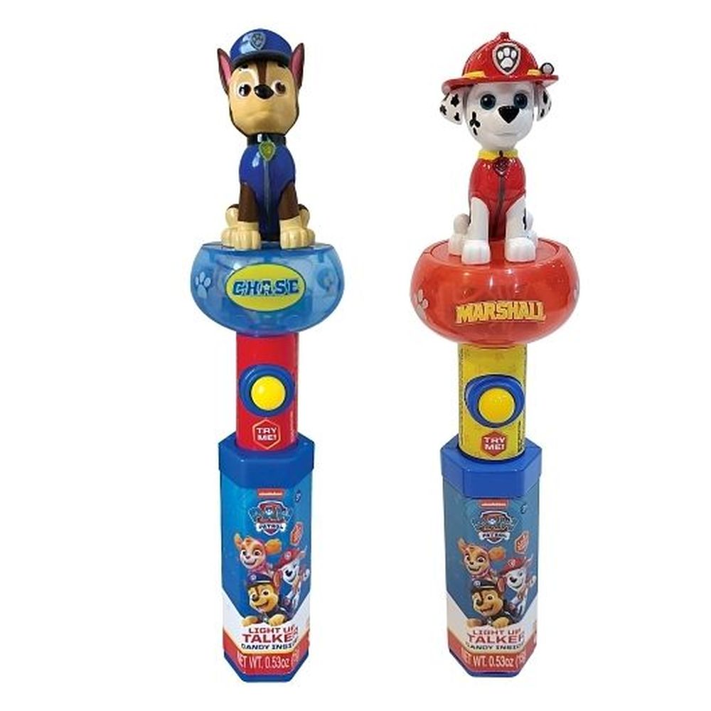 Candyrific Paw Patrol Light and Sound Talker with Candy, 0.53 Ounce ...