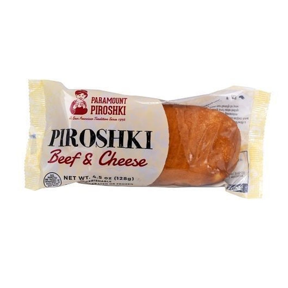 Paramount Piroshki Individually Packaged 4.5 Ounce Beef and Cheese ...