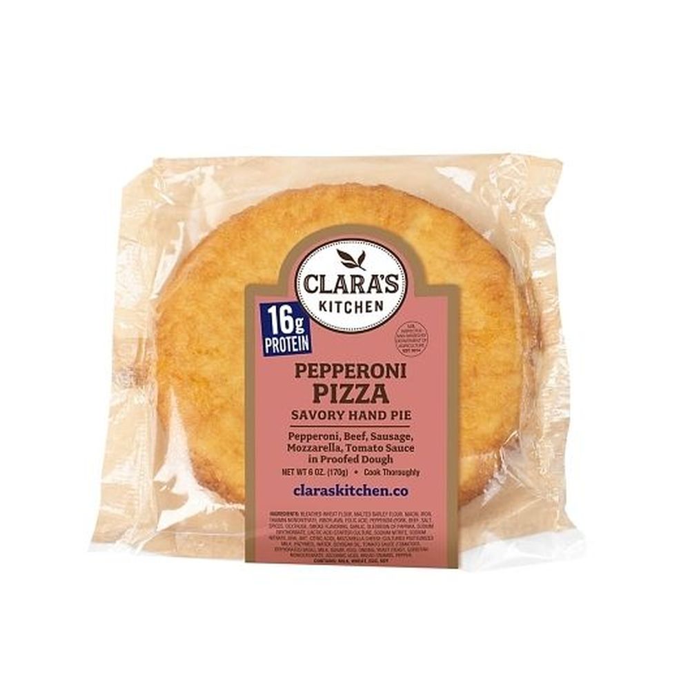 Claras Kitchen Pepperoni Pizza Handpie, 12 count -- 12 per case