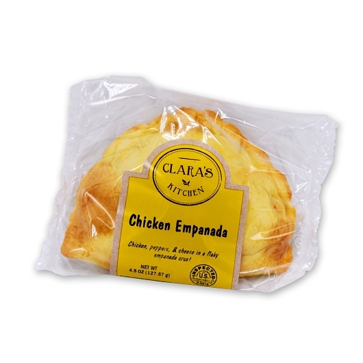 Claras Kitchen Individually Packaged Chicken Empanada, 16 count