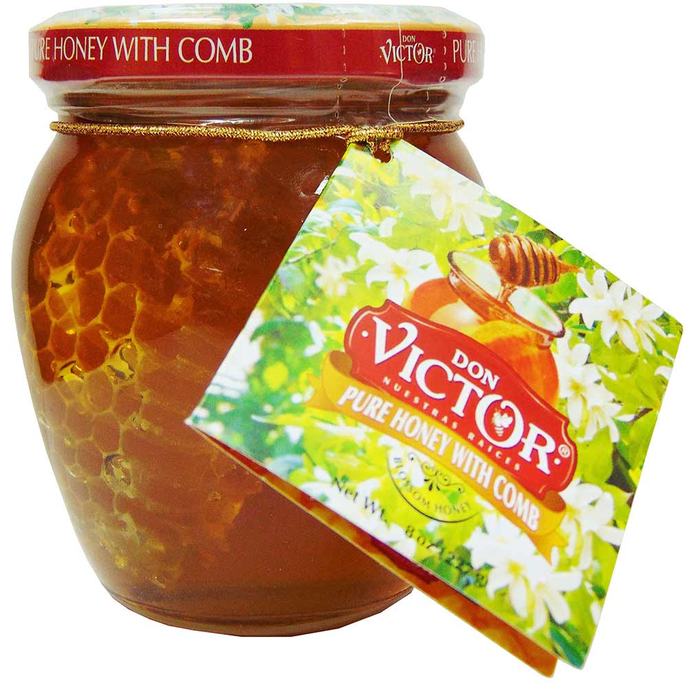 Don Victor Pure Honey with Comb, 8 Ounce -- 6 per case ...
