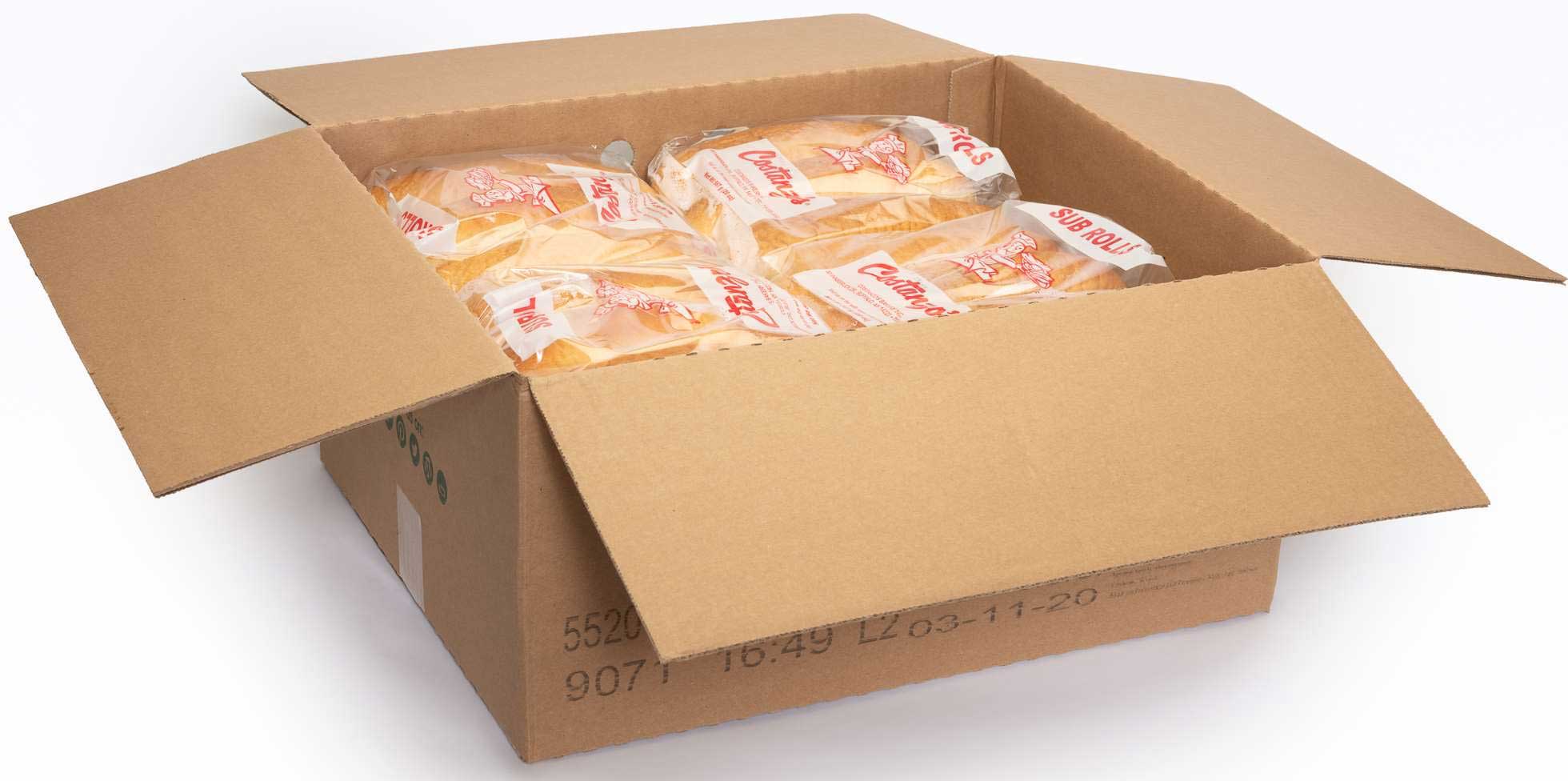 Costanzo’s Bakery White Submarine Roll Case | FoodServiceDirect