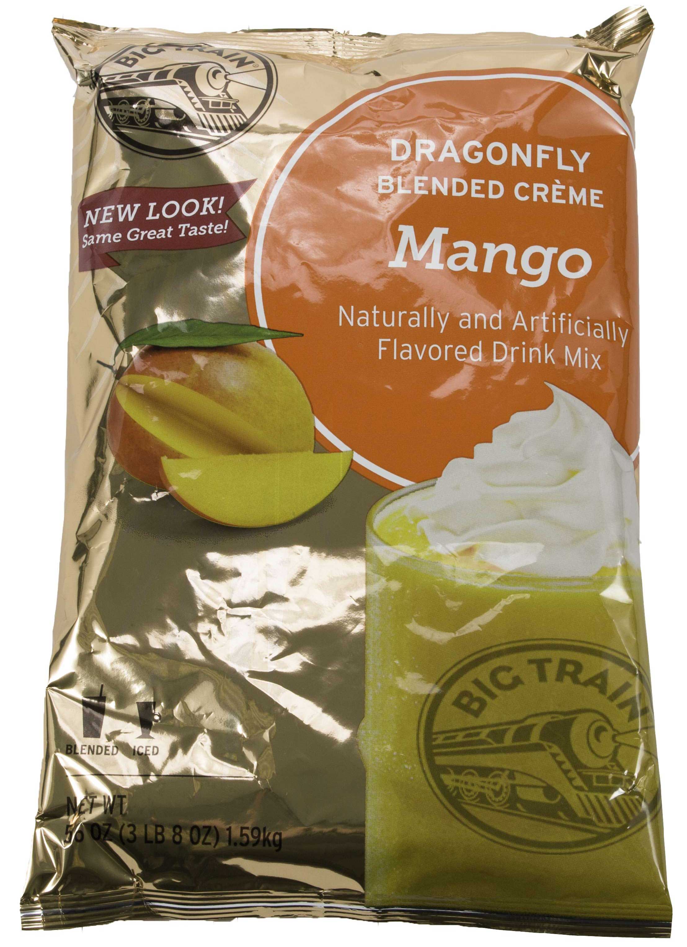 Big Train Dragonfly Mango Creme Beverage Mix Case | FoodServiceDirect