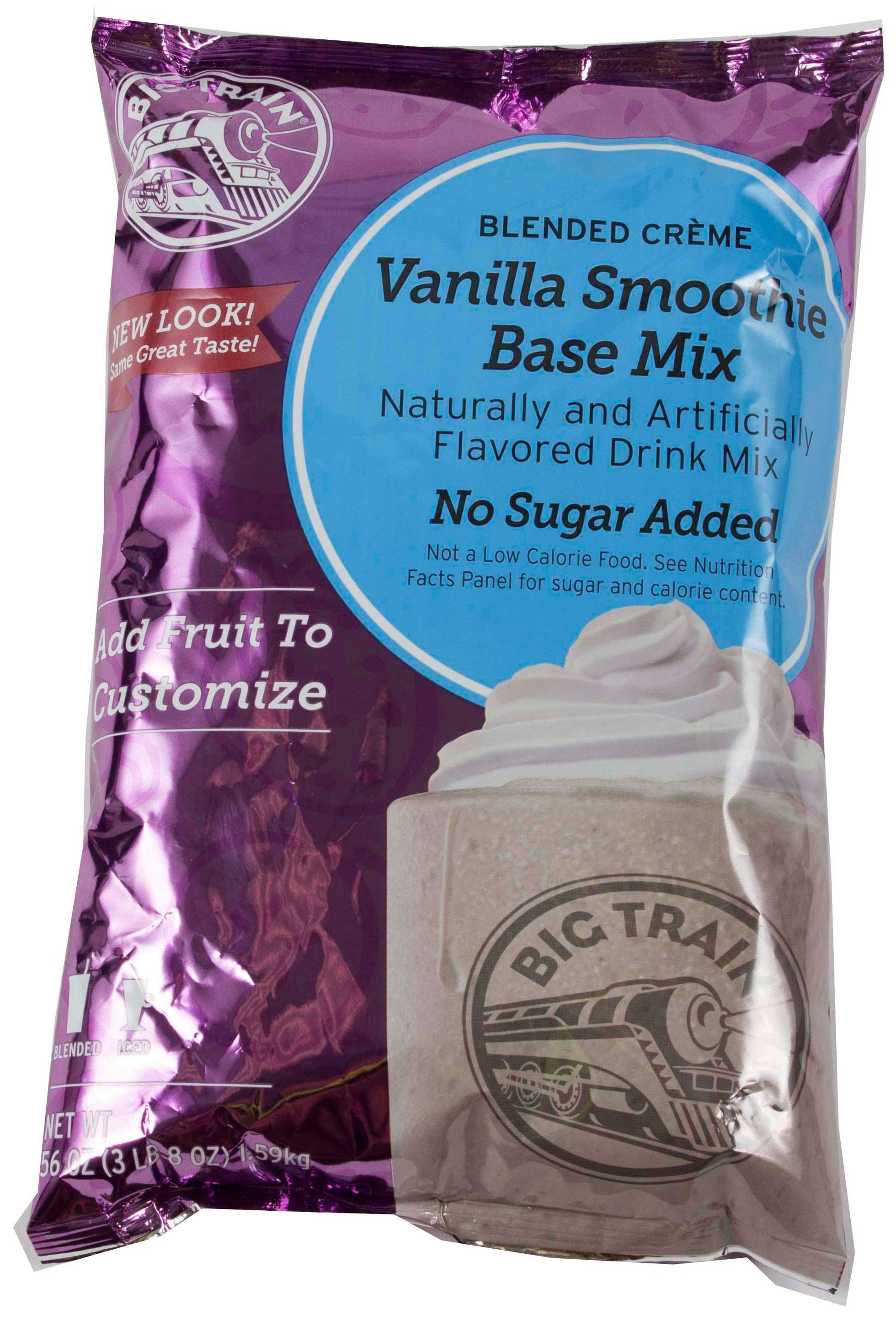 Big Train Creme Vanilla Smoothie Base Mix Case | FoodServiceDirect
