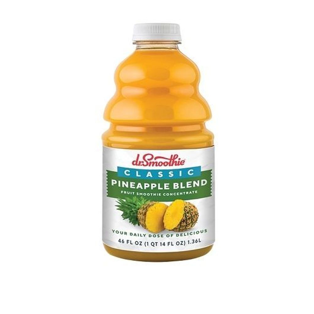 Dr Smoothie Classic Pineapple Blend, 46 Fluid Ounce -- 6 per case