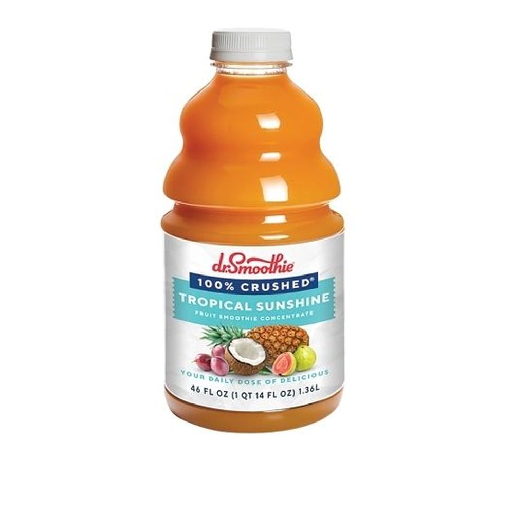 Dr. Smoothie 100 Percent Crushed Tropical Sunshine Fruit Smoothie ...