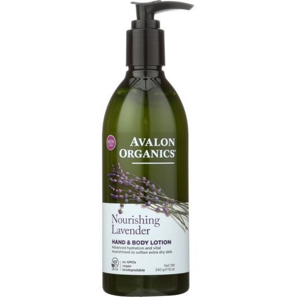 Avalon Lavender Hand and Body Lotion, 12 Ounce -- 6 per case ...