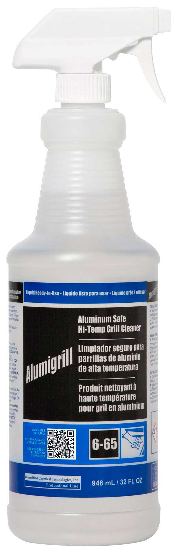 DCT 6-65 Alumigrill Aluminum Safe Hi Temp Grill Cleaner, 32 Ounce -- 6 ...