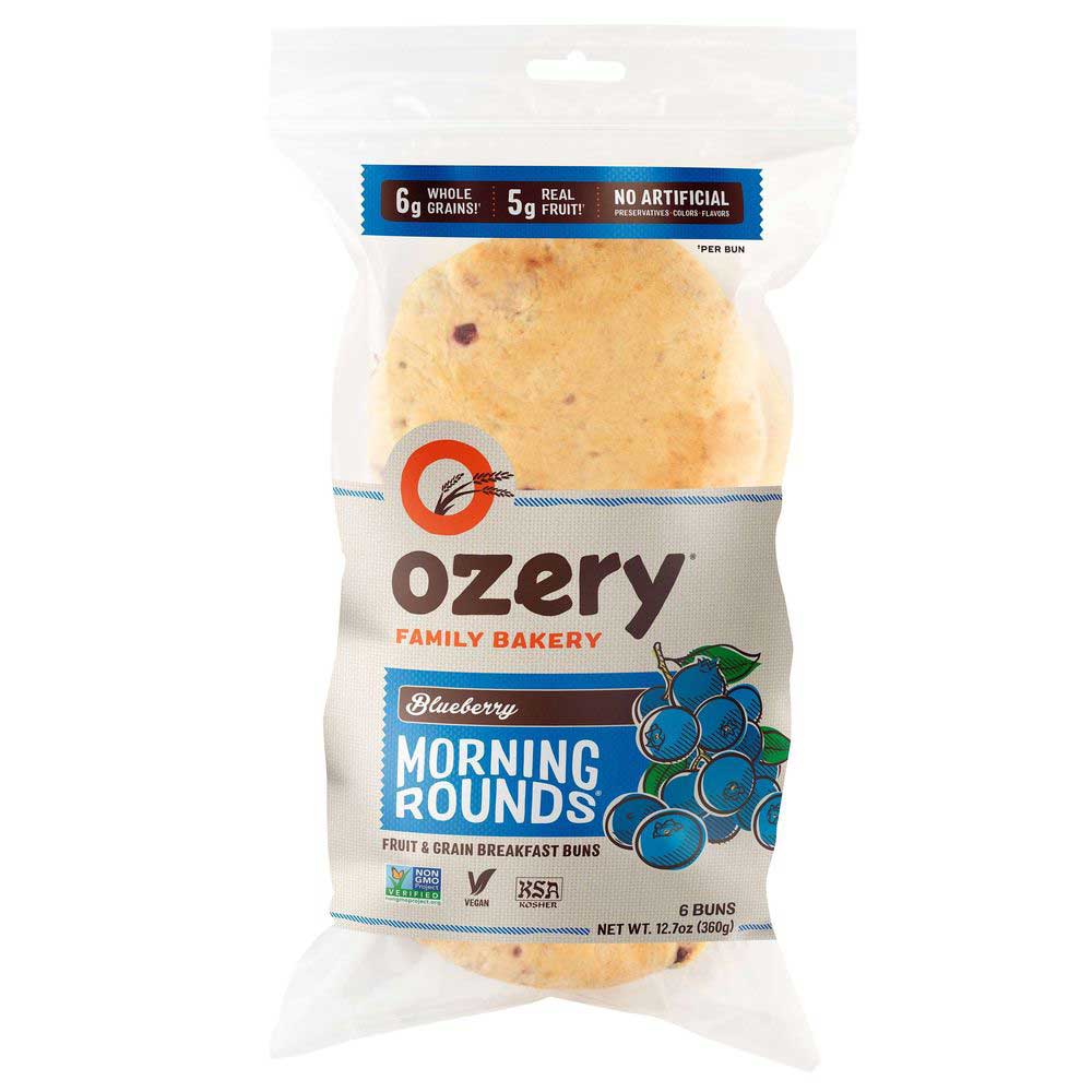 Ozery Bakery Blueberry Morning Rounds, 2.1 Ounce -- 36 per case