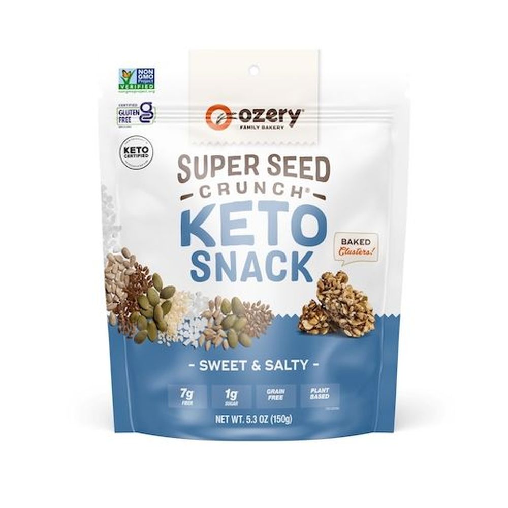 Ozery Bakery Sweet and Salty Super Seed Crunch Keto Snack, 5.3 Ounce ...