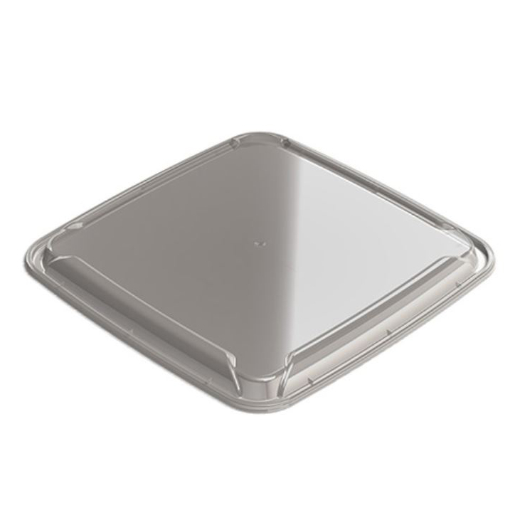 Aviva Plastics Rectangular Lid for 48/64 Oz Container, Clear -- 200 per ...