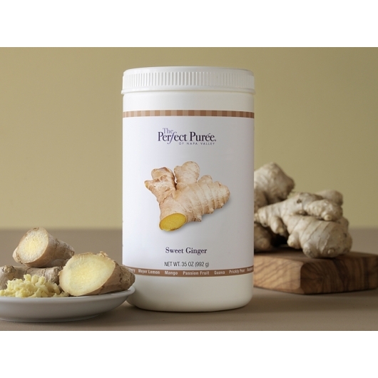 The Perfect Puree Sweet Ginger, 35 Ounce -- 6 per case