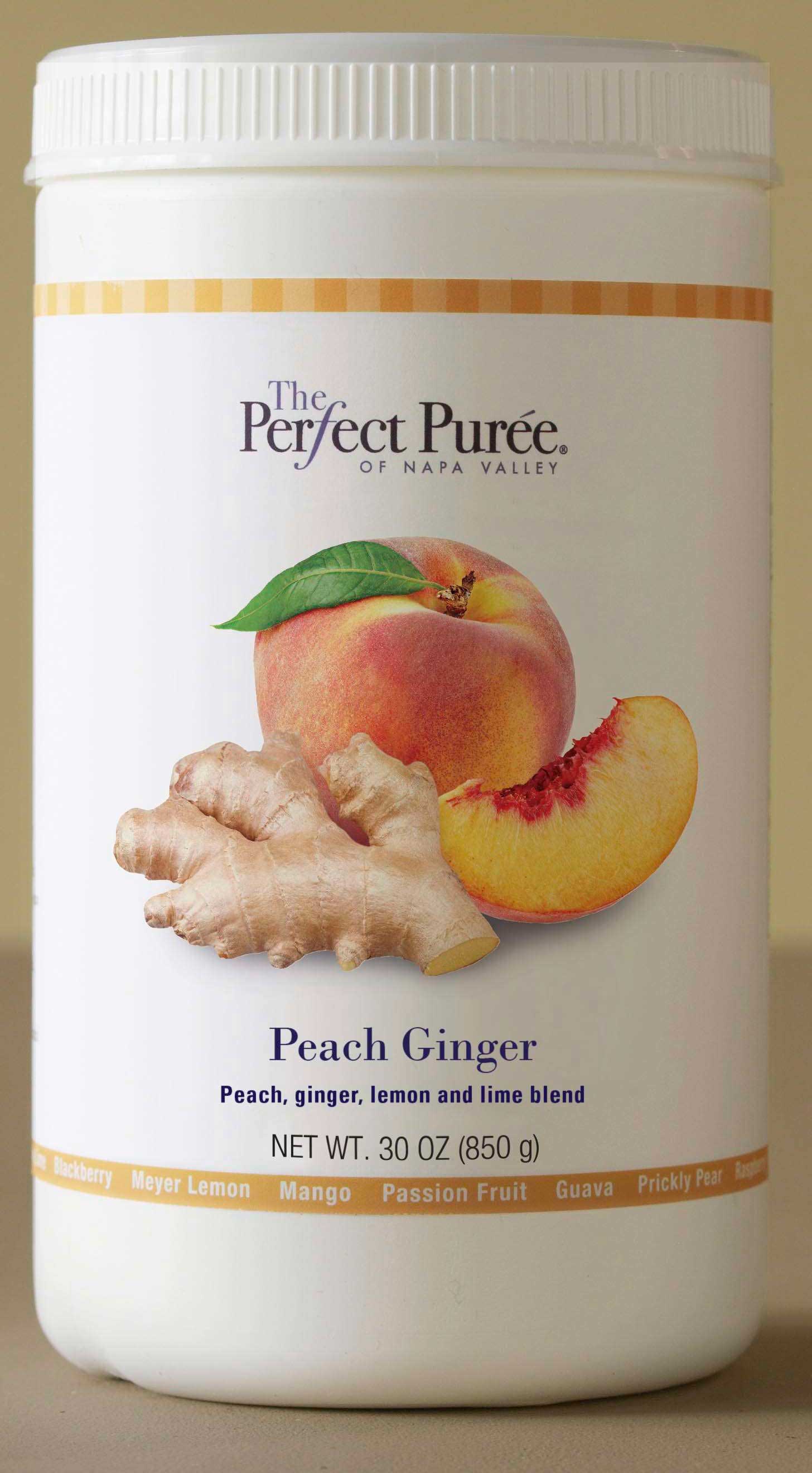 The Perfect Puree Peach Ginger Puree, 30 Ounce -- 6 per case ...