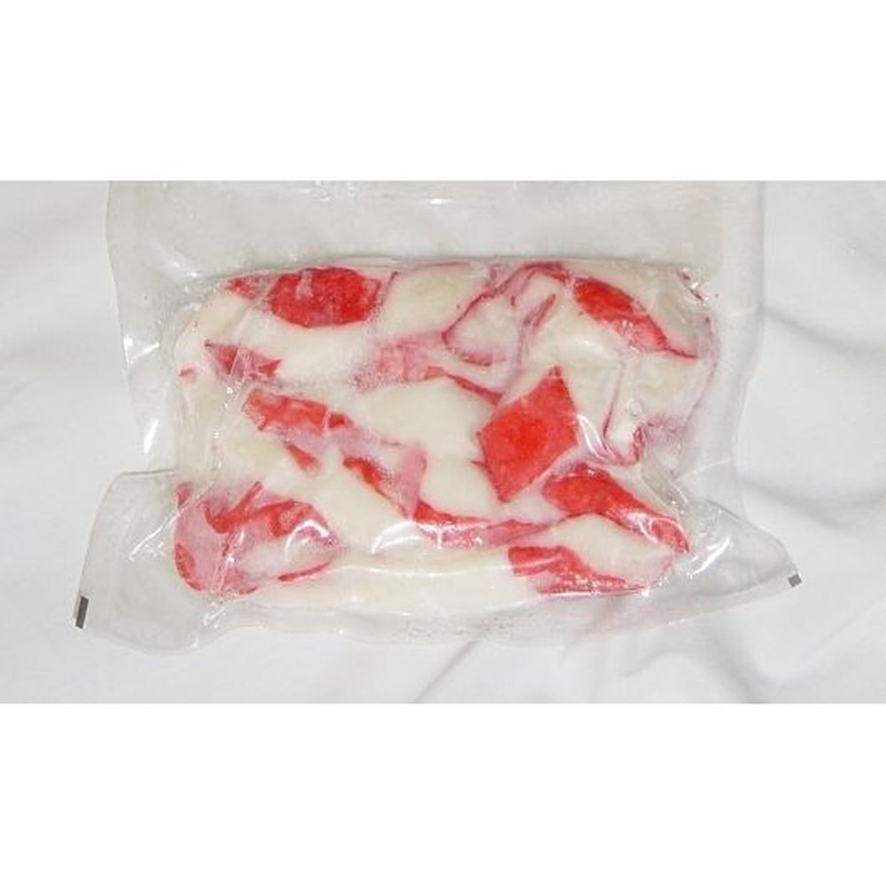Jacks Catch Crab Shredded Surimi with Red Highlights, 2.5 Pound -- 12 ...