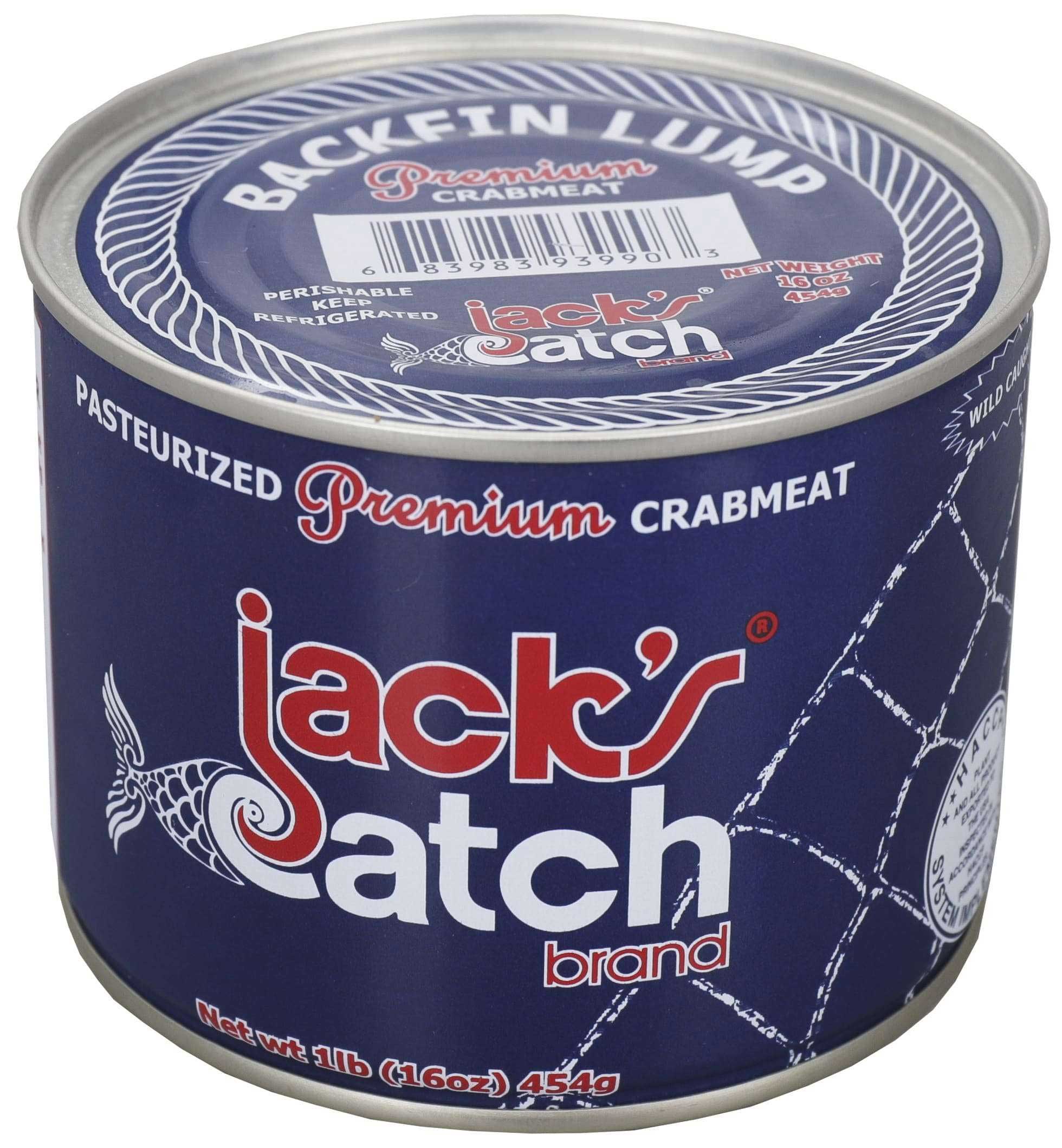 Jacks Catch Premium Backfin Lump Crabmeat | FoodServiceDirect
