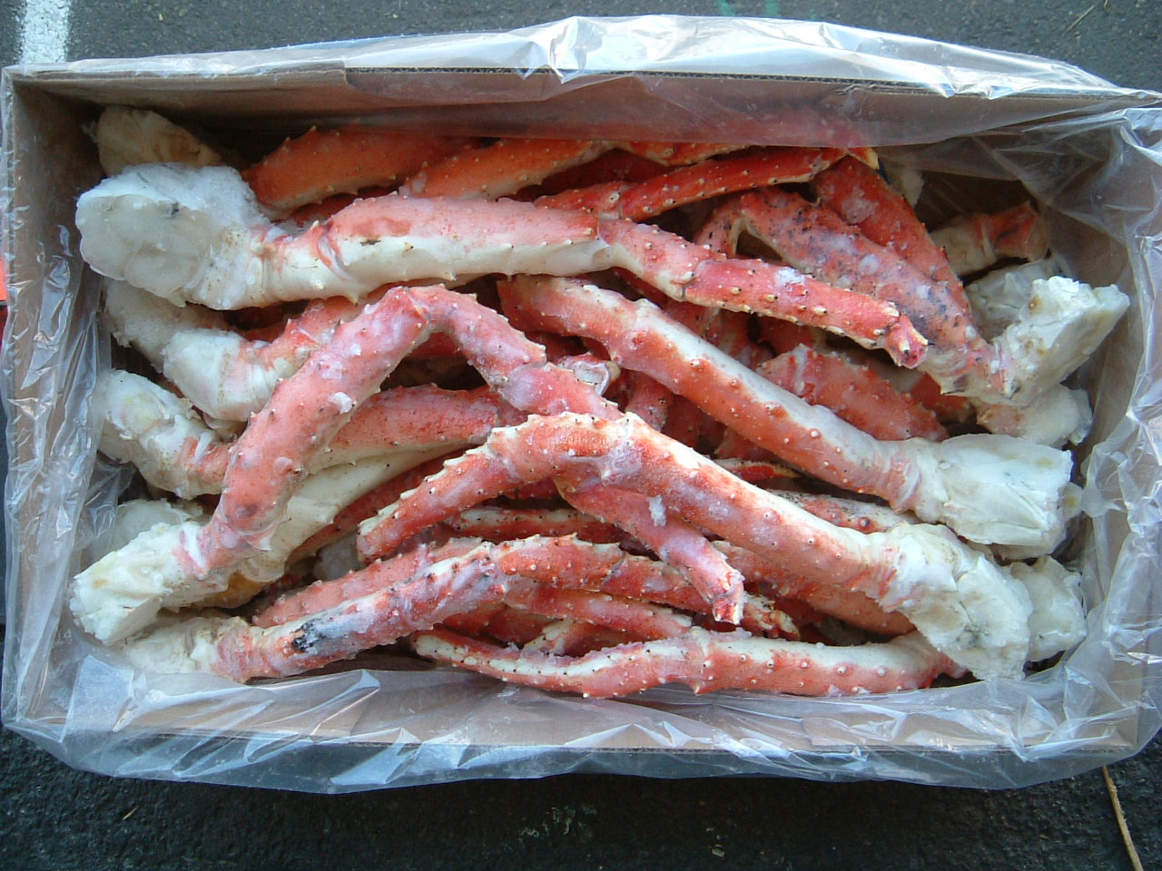 Frozen crab legs store