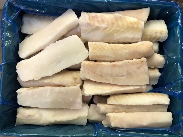 Frozen Seafood 4 Ounce Atlantic Cod Loin, 10 Pound.