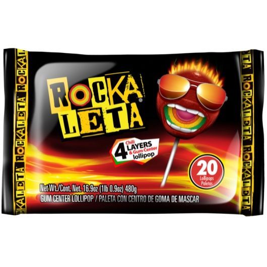 Sonrics Rockaleta Lollipop -- 200 per case