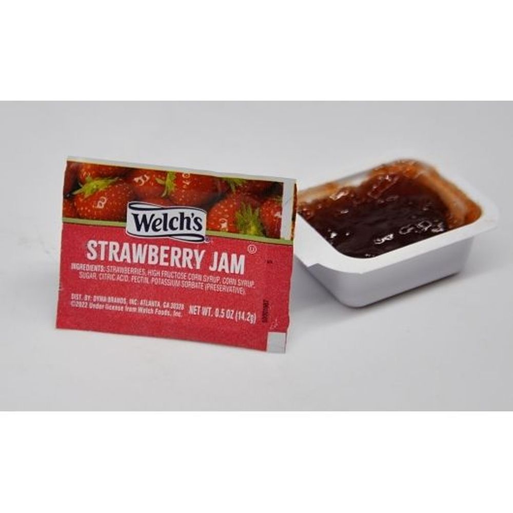 Welchs Strawberry Jam Cups, 0.5 Ounce -- 200 per case
