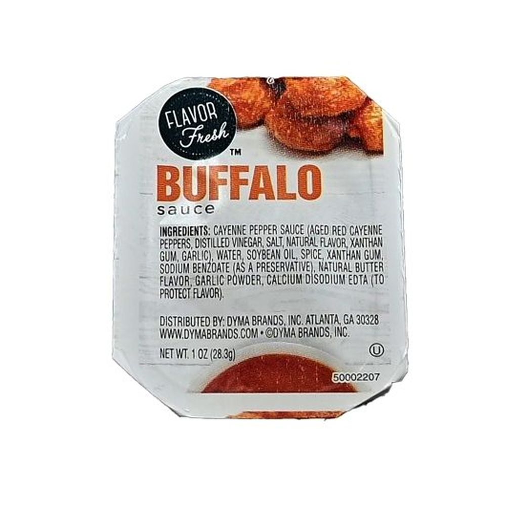 Flavor Fresh Buffalo Sauce, 1 Ounce Cup -- 100 per case