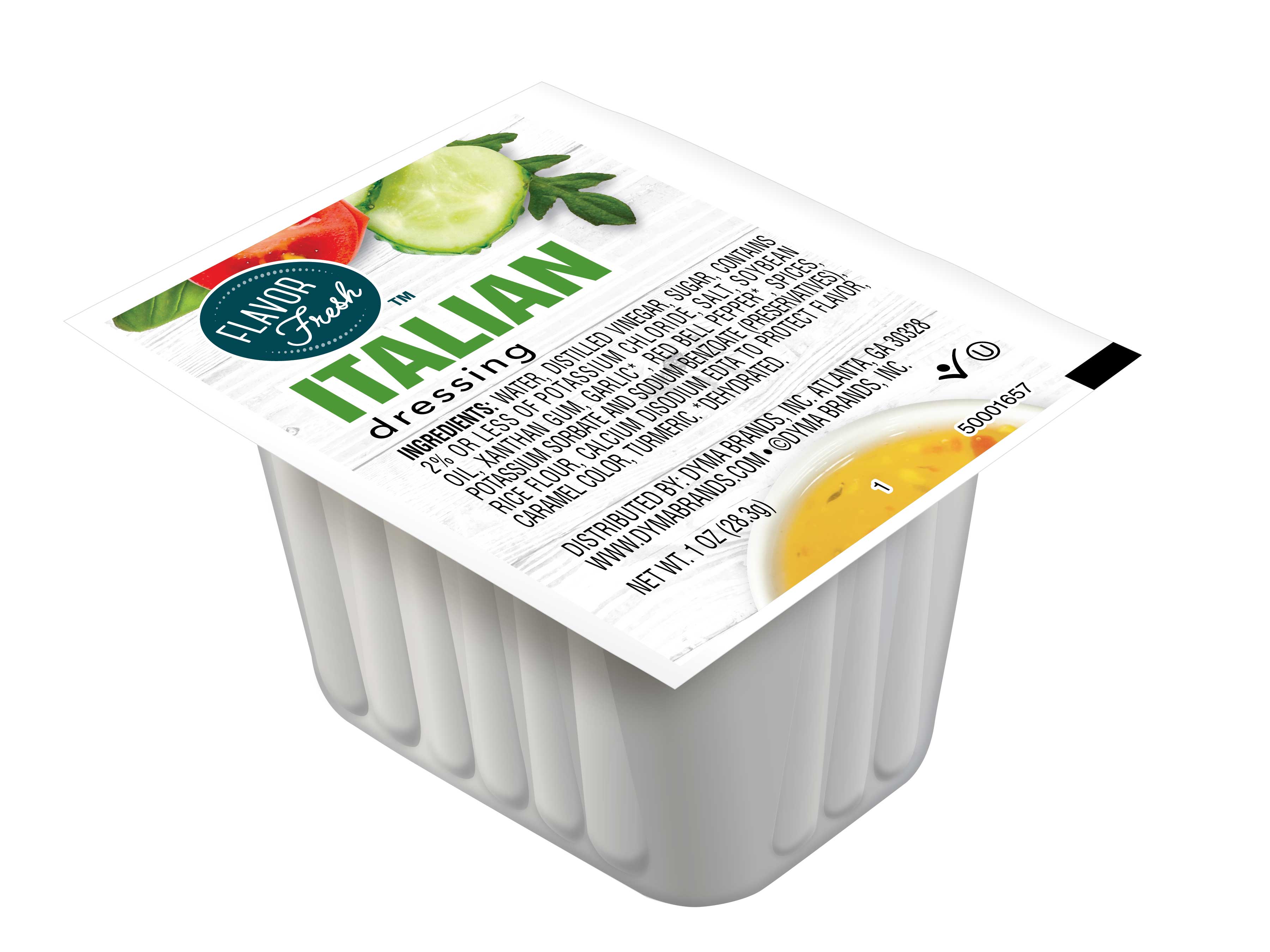 Flavor Fresh Italian Dressing, 1 Ounce Cup -- 100 per case