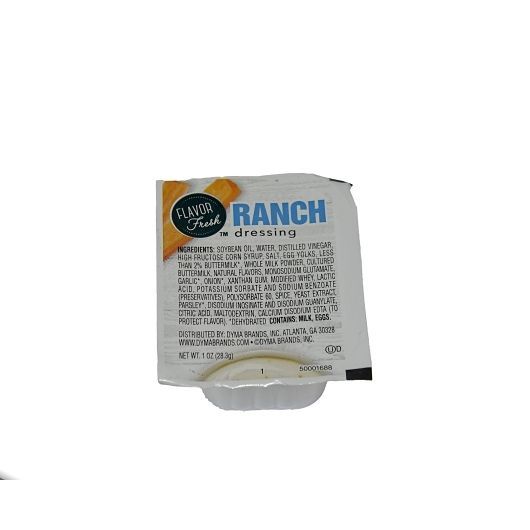 Flavor Fresh Ranch Dressing, 1 Ounce Cup -- 100 per case