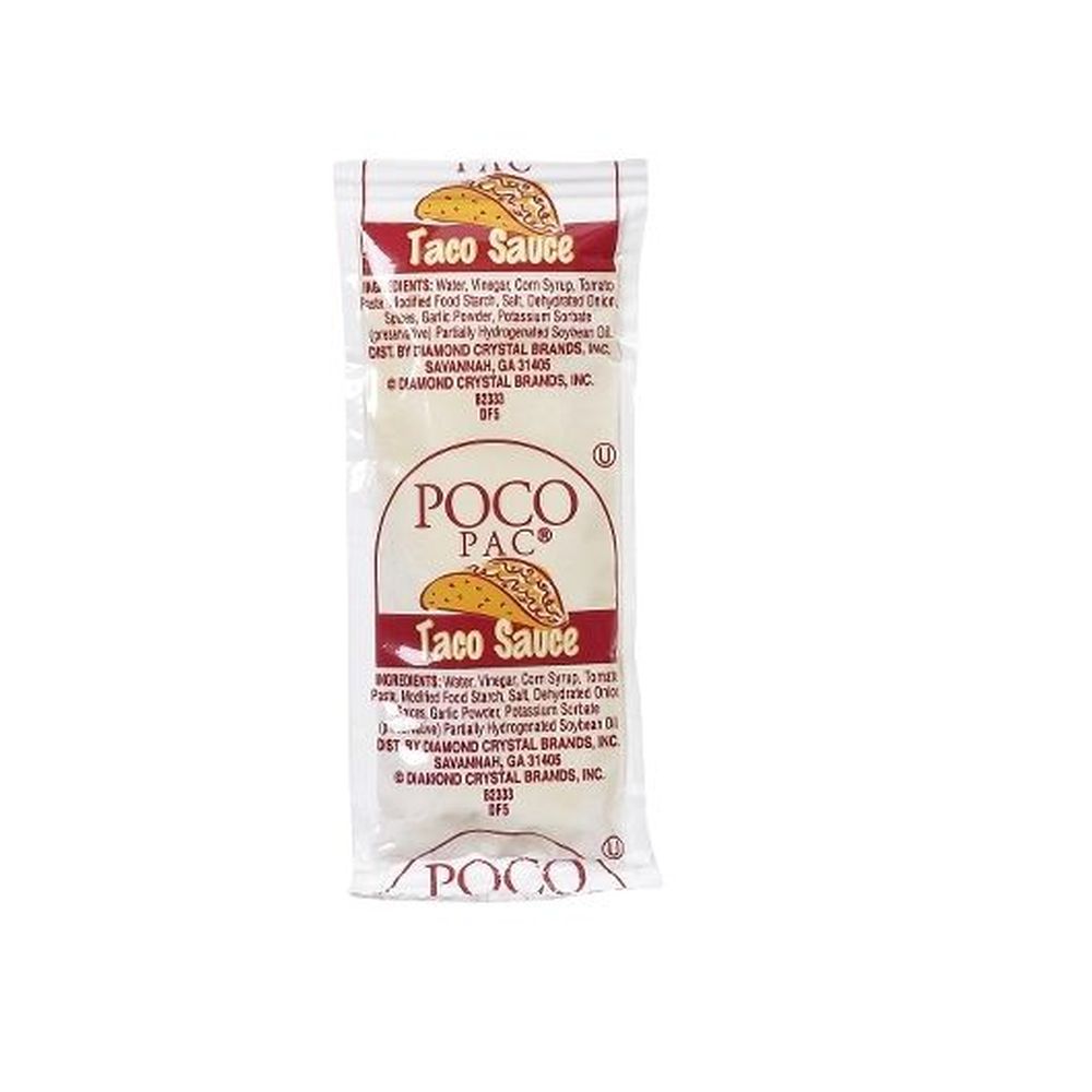 Poco Pac Taco Sauce Case | FoodServiceDirect