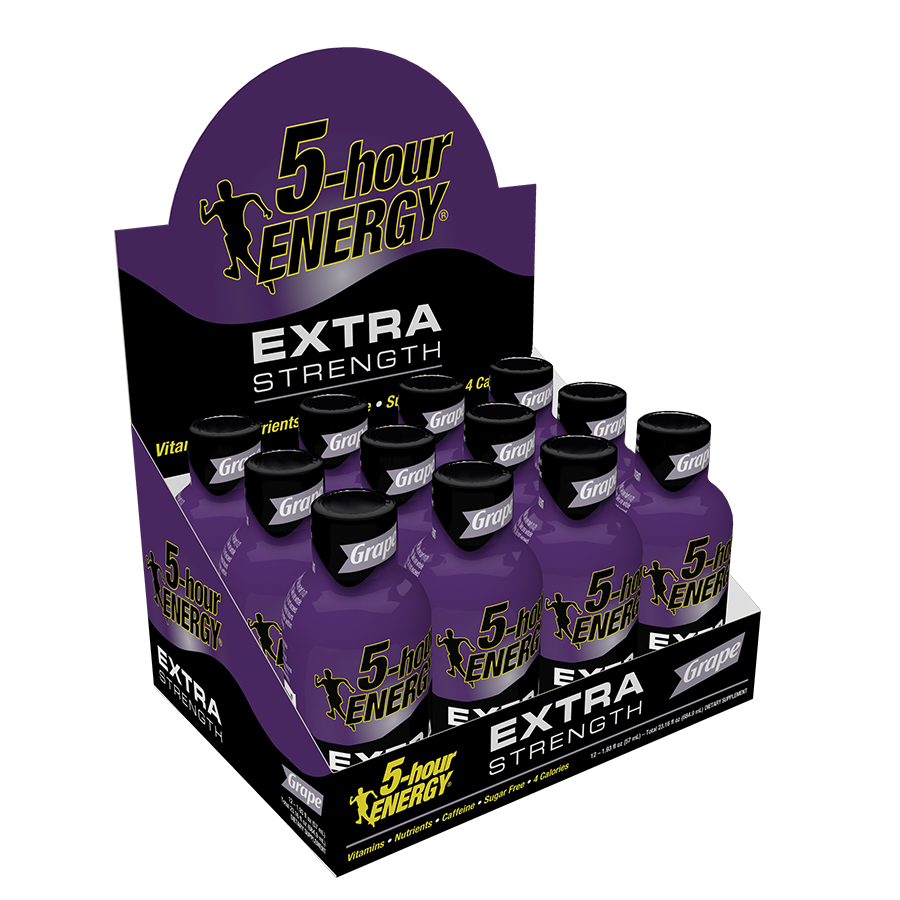 5 Hour Energy Extra Strength Grape Energy Shot Case | FoodServiceDirect