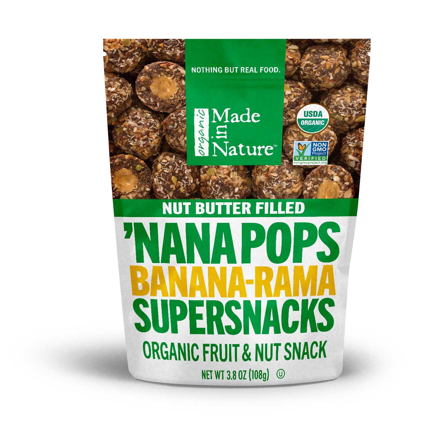 Made in Nature Nana Pops Banana Rama Supersnacks Case | FoodServiceDirect