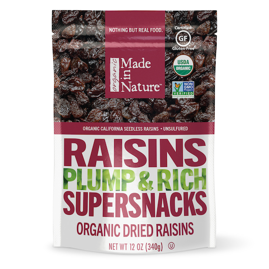 Made In Nature Organic Dried Raisins, 12 Ounce -- 6 per case