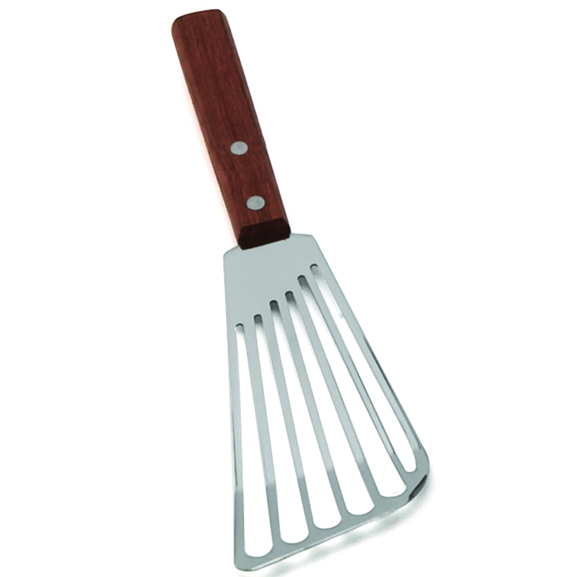 Tablecraft Stainless Steel Fish Turner with Wood Handle, 6 inch ...