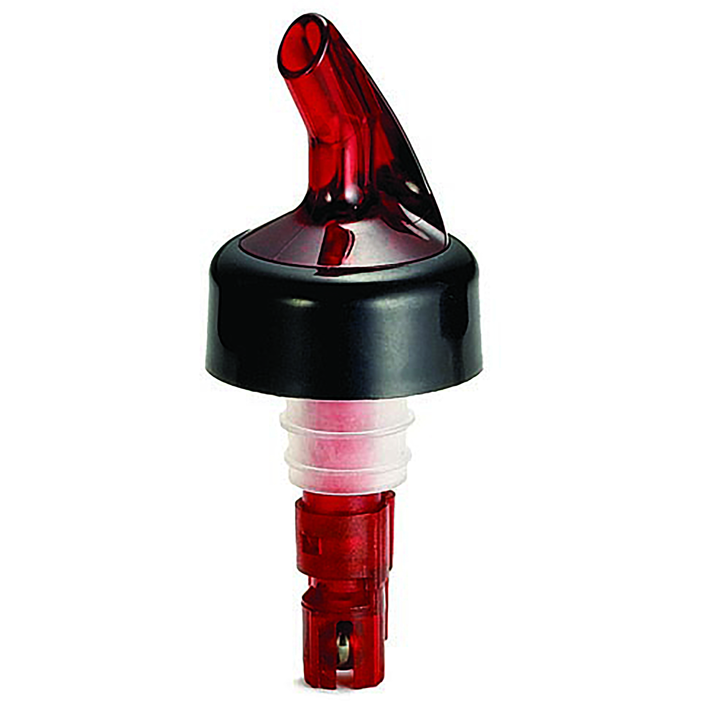 Tablecraft Plastic Proper Pour III with Black Collar 1 Ounce Capacity ...