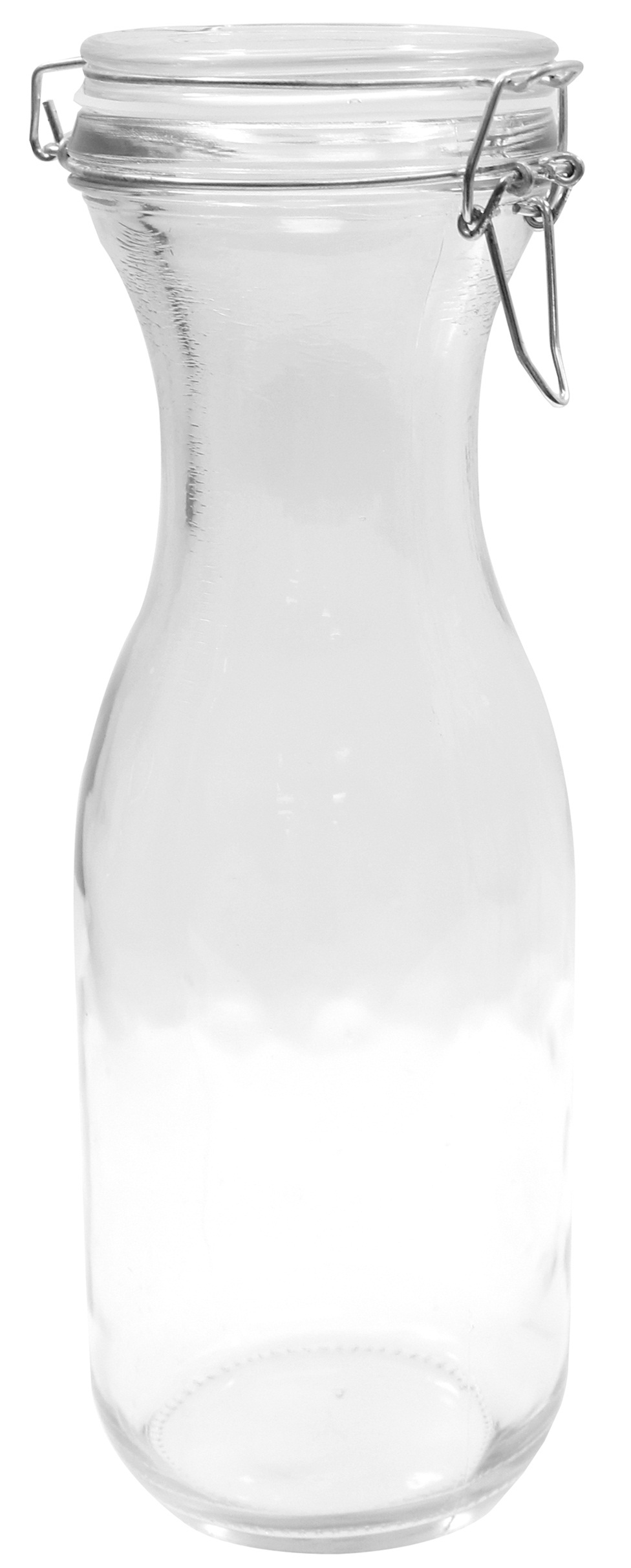 Tablecraft Resealable Glass Carafe with Lid, 33.8 Ounce -- 6 per case ...