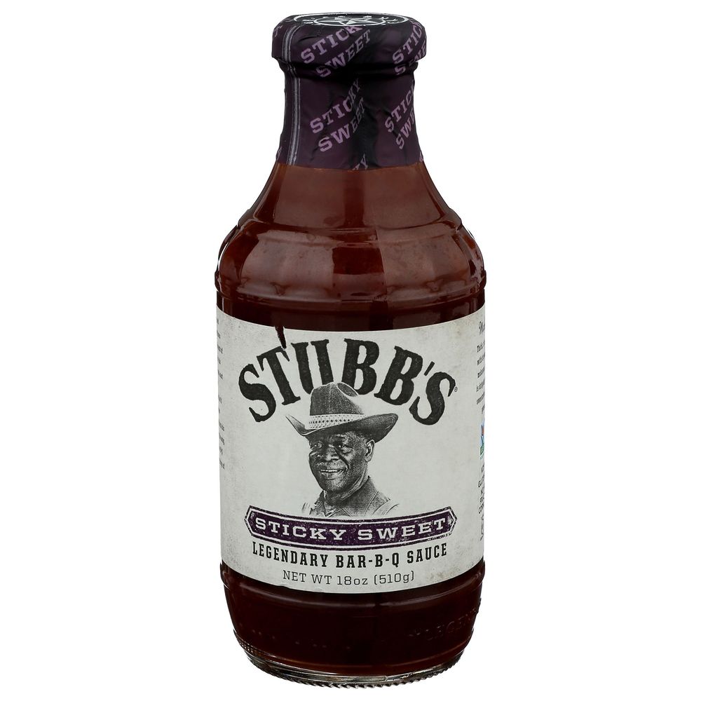 Stubbs Sticky Sweet BBQ Sauce, 18 Ounce -- 6 per case