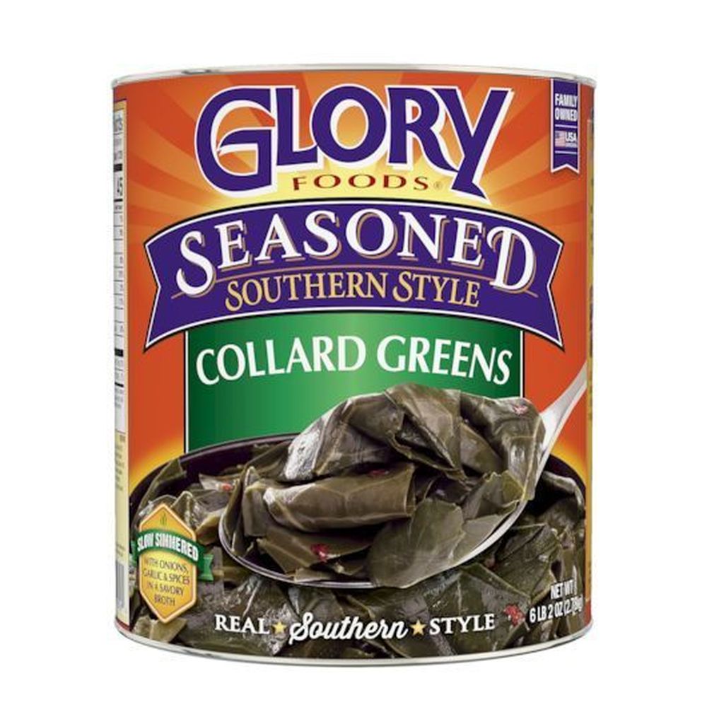 Glory Foods Glory Seasoned Collard Greens, 98 Ounce -- 6 per case