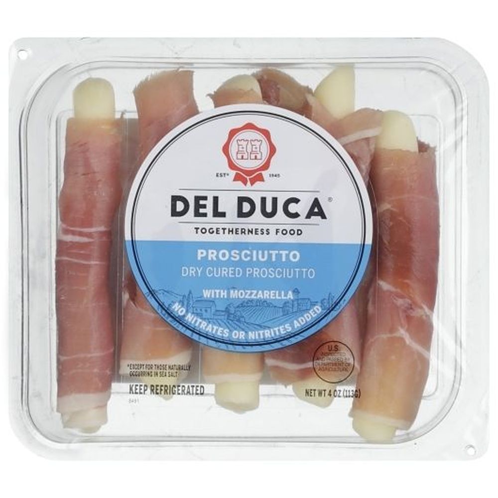 Del Duca Panino Prosciutto and Mozzarella, 4 Ounce -- 16 per case