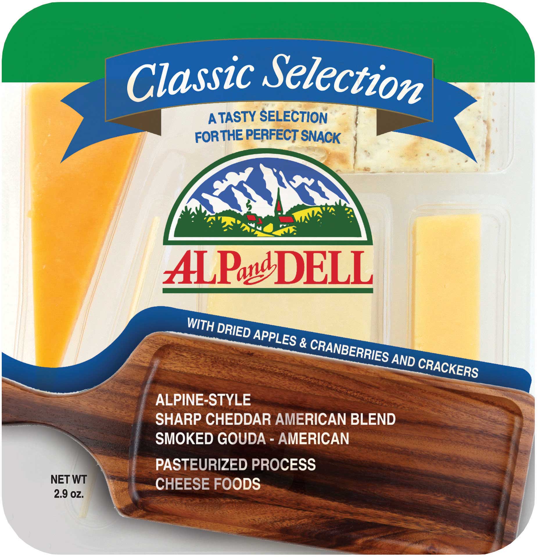 Alp and Dell Assorted Cheese Tray Case | FoodServiceDirect