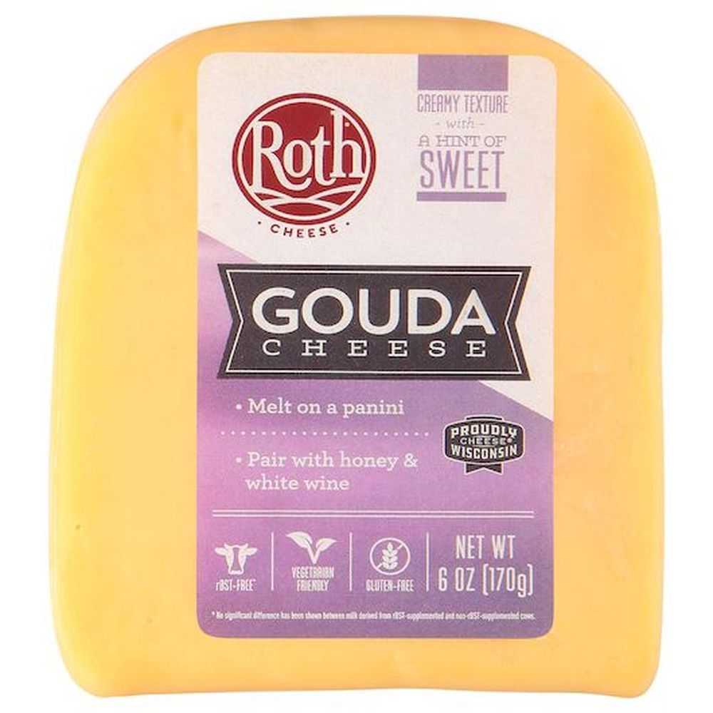 Roth Van Gogh Original Gouda Cheese, 6 Ounce -- 12 per case