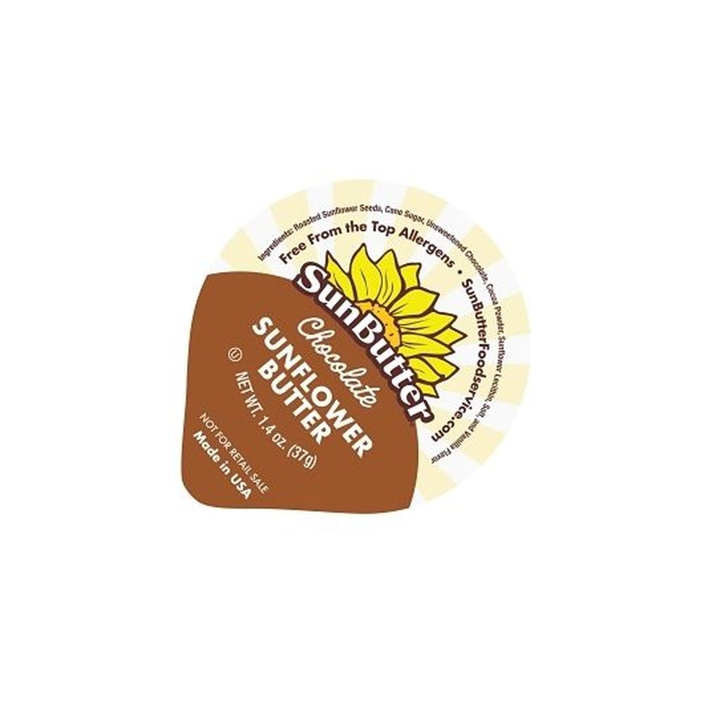 Sunbutter Chocolate Sunflower Butter, 200 count