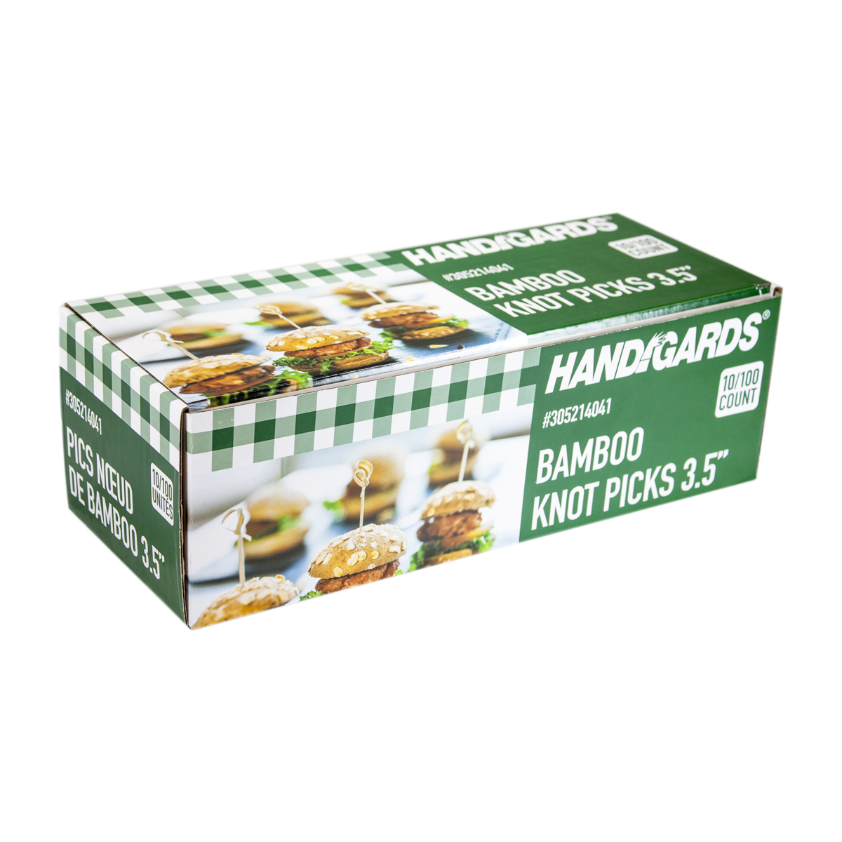 Handgards Bamboo Knot Pick, 3.5 inch -- 1000 per case.