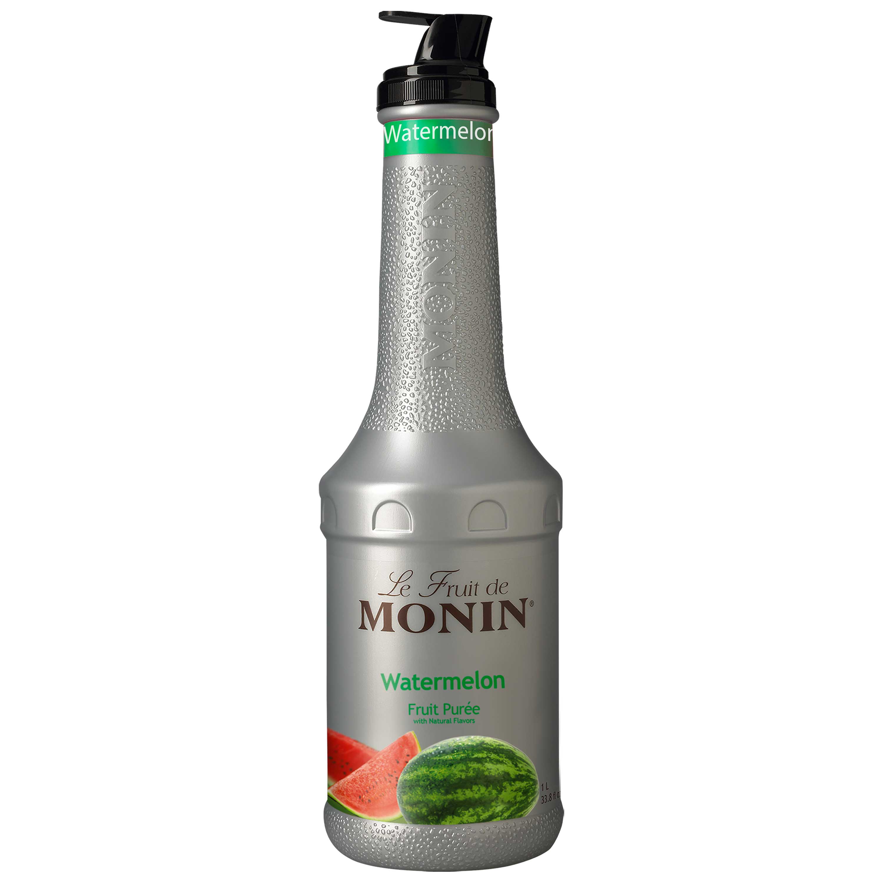 Monin Watermelon Puree, 1 Liter -- 4 per case.