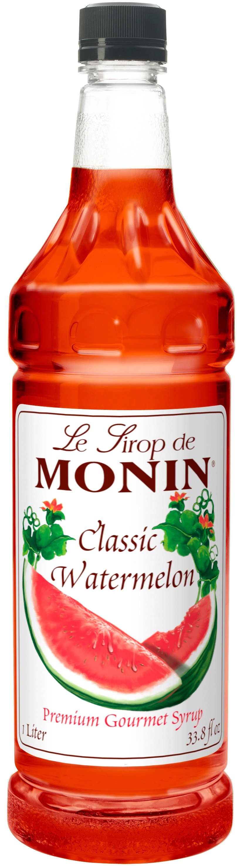 Monin Classic Watermelon Syrup, 1 Liter -- 4 per case