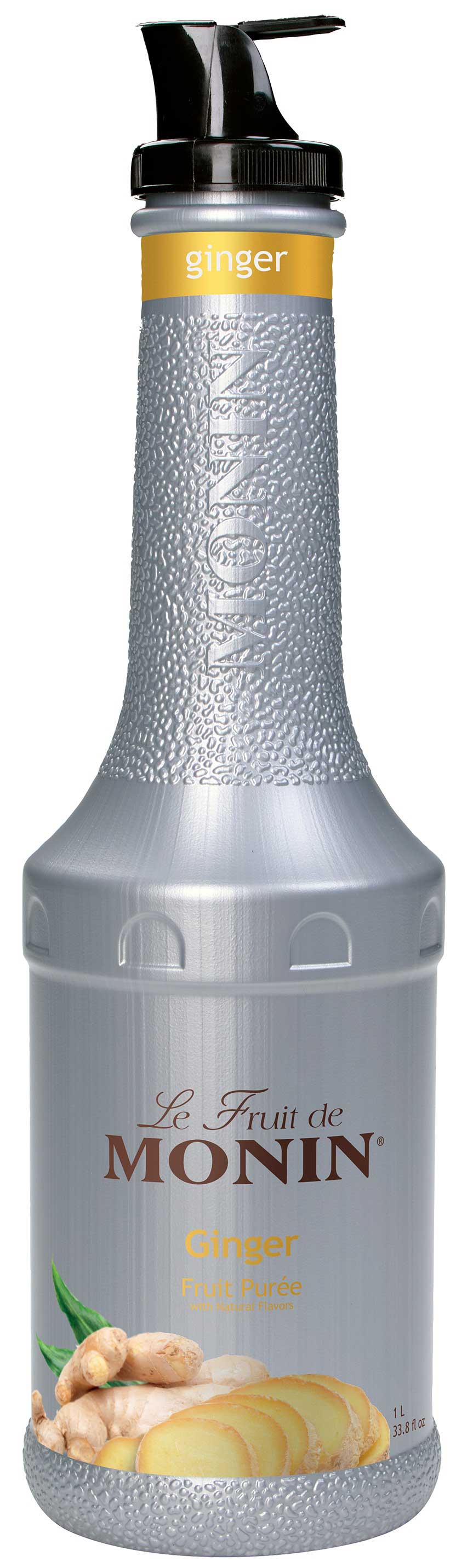Monin Ginger Fruit Puree, 1 Liter -- 4 per case | FoodServiceDirect.com ...