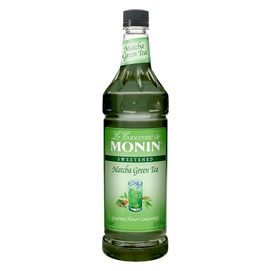 Monin Matcha Green Tea Concentrate, 1 Liter -- 4 per case