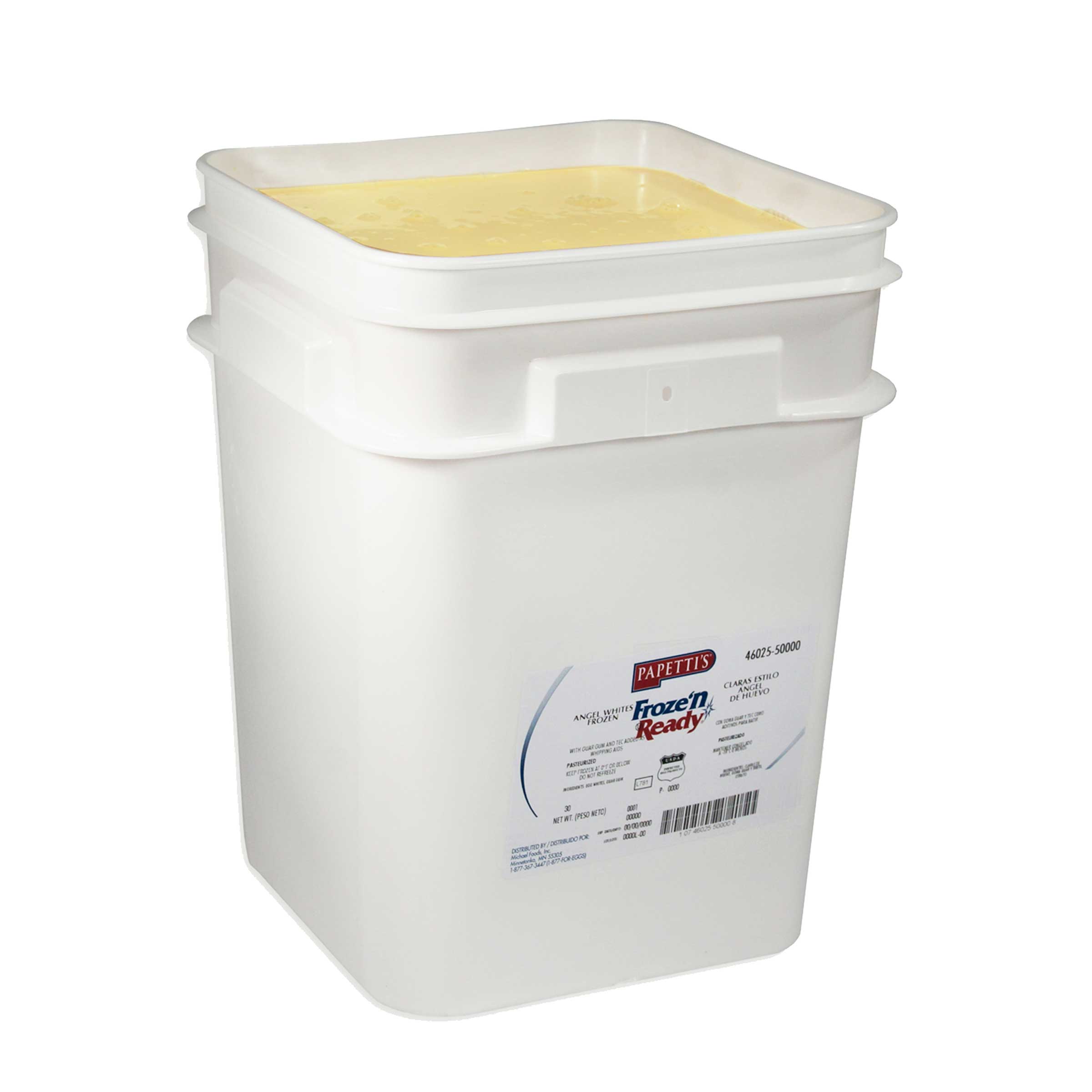 Michael Foods Papetti's Frozen Ready Angel Whites | FoodServiceDirect
