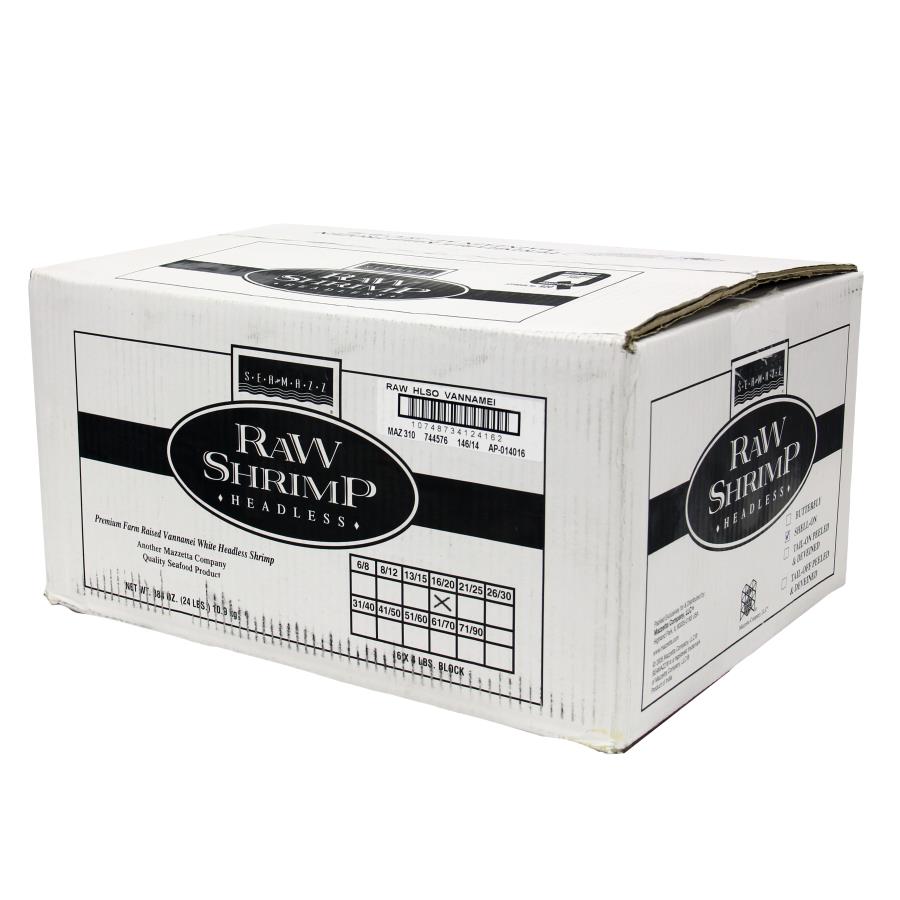 Seamazz White Headless Shrimp Case | FoodServiceDirect