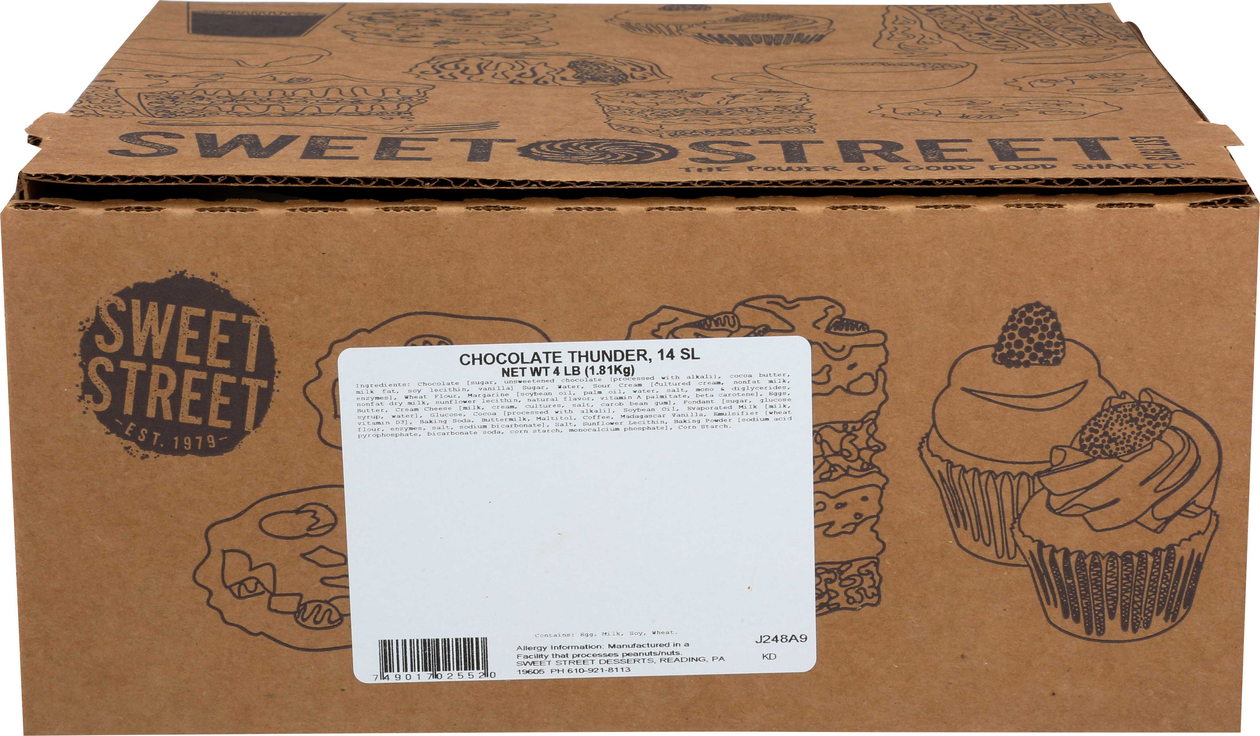 Sweet Street Chocolate Thunder Case | FoodServiceDirect